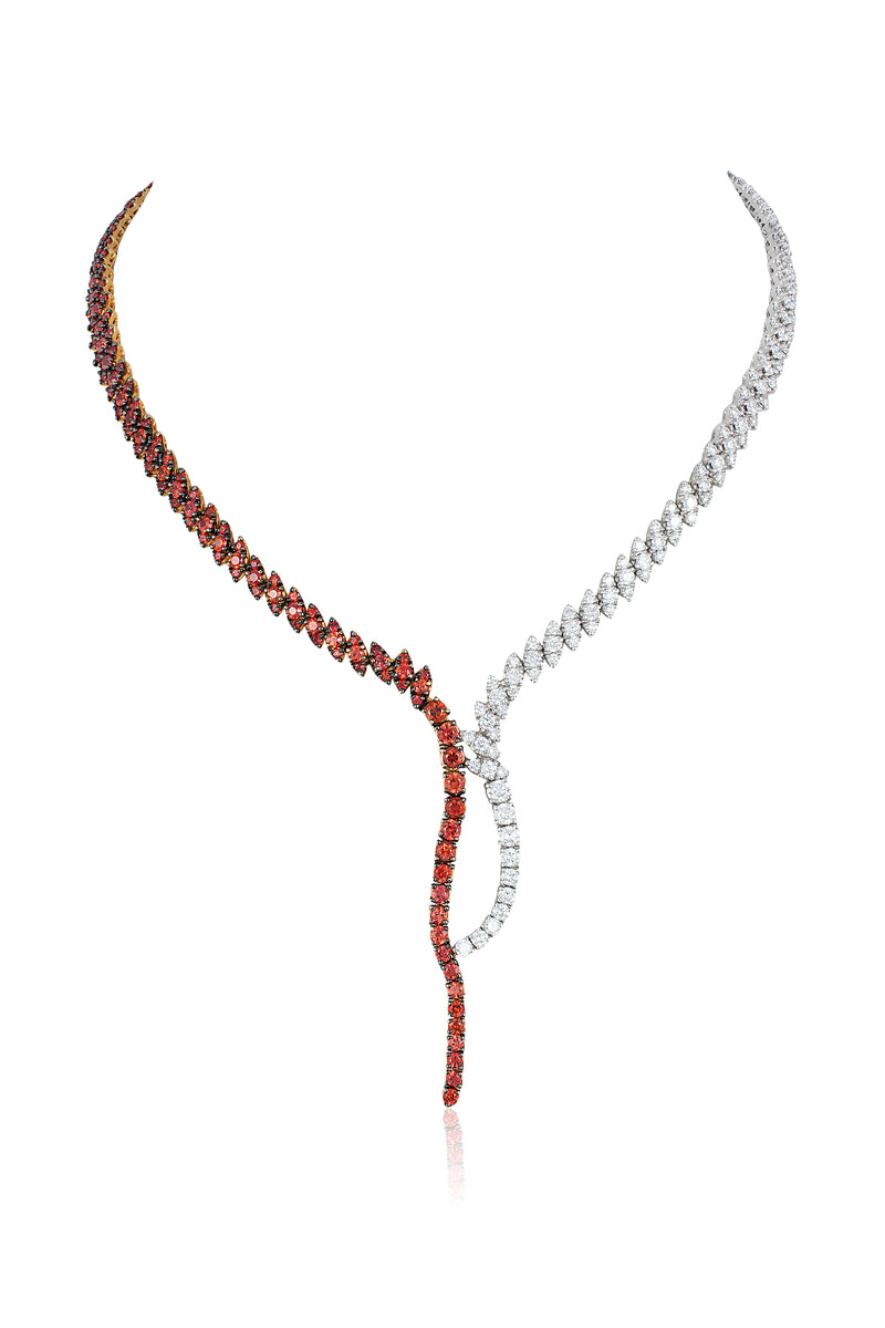 Nalini Fire Necklace – Andreoli Italian Jewelry